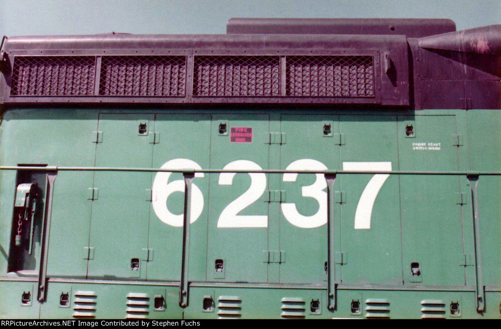 BN 6237, Ex C&S 842, Phase IV SD9